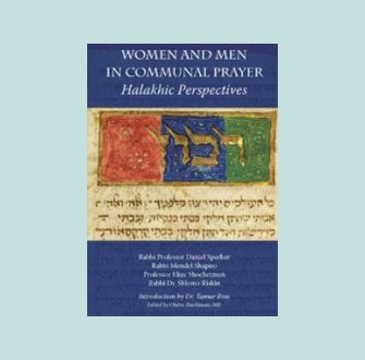 Women and Men in Communal Prayer: Halakhic Perspectives | Jewish Book ...